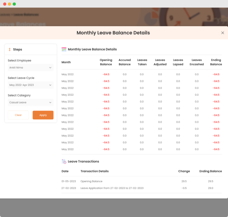 Leave Management System: Streamlined Employee Time-Off Tracking