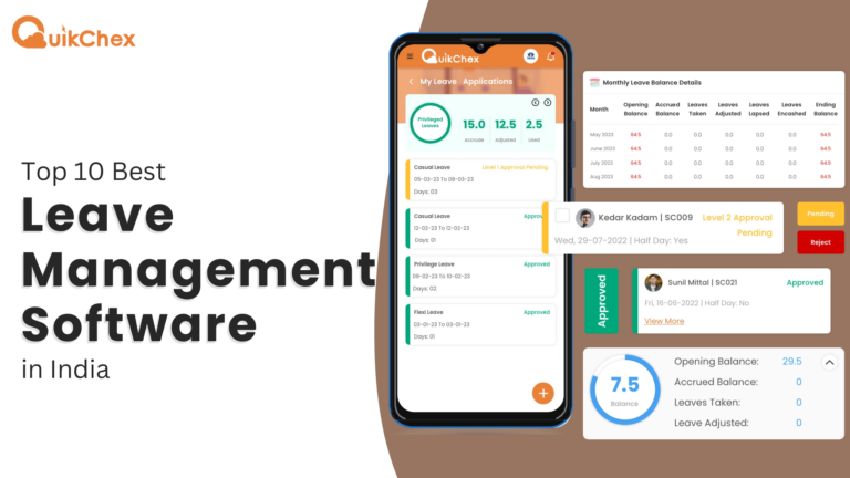 Top 10 Best Leave Management Software In India (2025) | Compare & Choose
