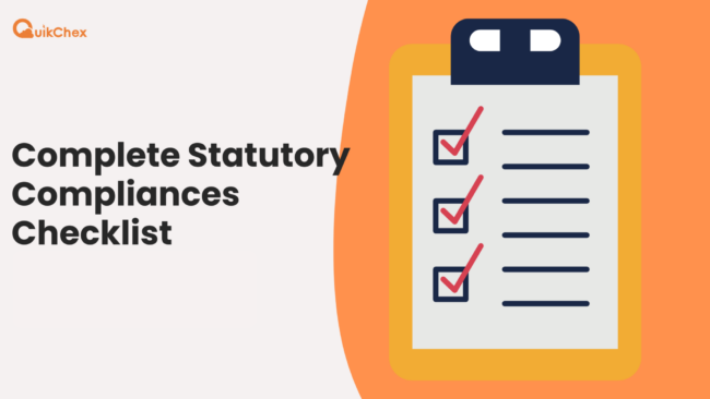 Complete Statutory Compliances Checklist (2026) - Quikchex